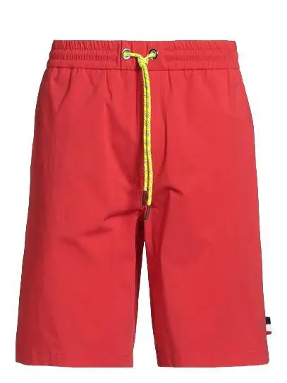 Iceberg Cotton-blend Bermuda Shorts - Red