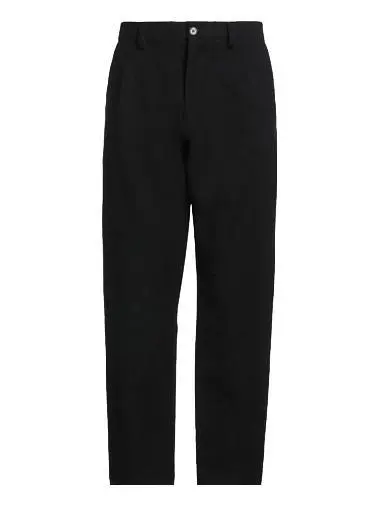 Masnada Tapered Wool-linen Pants - Black