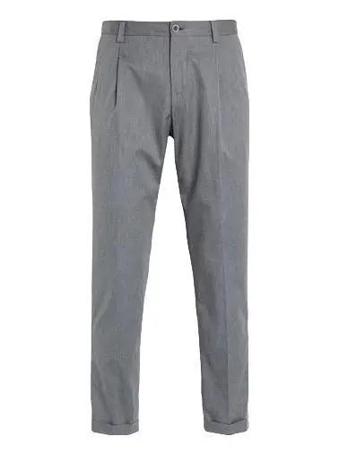 Dolce & Gabbana Tapered Gabardine Pants - Grey