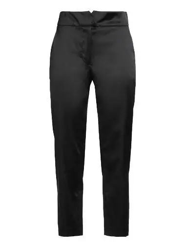 PT TORINO Tapered Satin Pants - Black