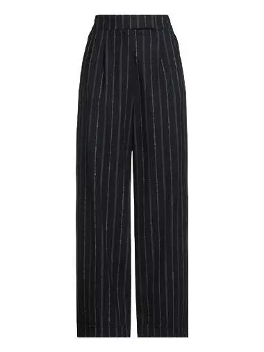 Peserico Wide-leg Pinstriped Pants - Blue