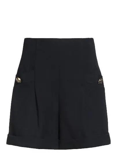 Sandro High Waisted Shorts - Blue