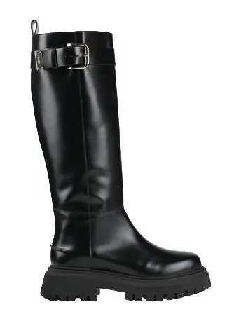 Maje Leather Boots - Black
