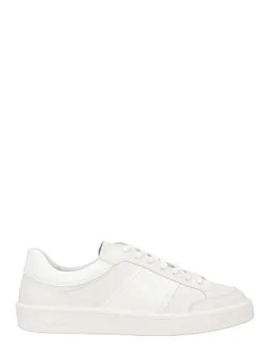 Sandro Leather Sneakers - White