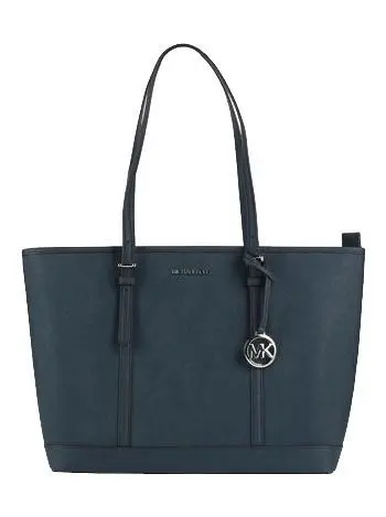 Michael Kors Cow Leather Tote - Navy