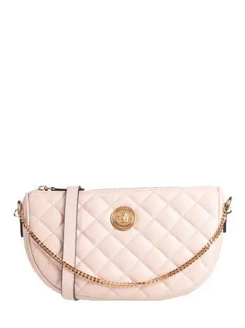 Versace Quilted Leather Cross-body Bag - Pink