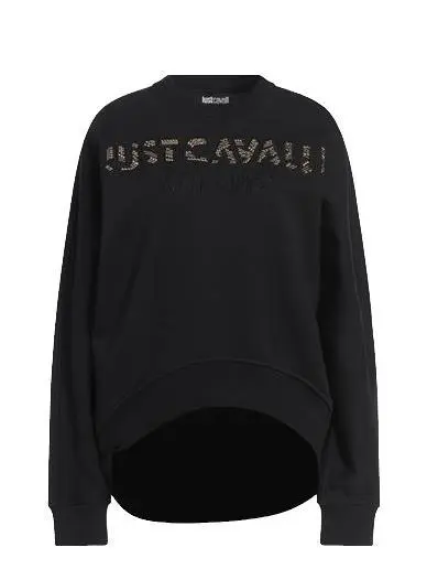 Just Cavalli Cotton Sweatshirt - Black
