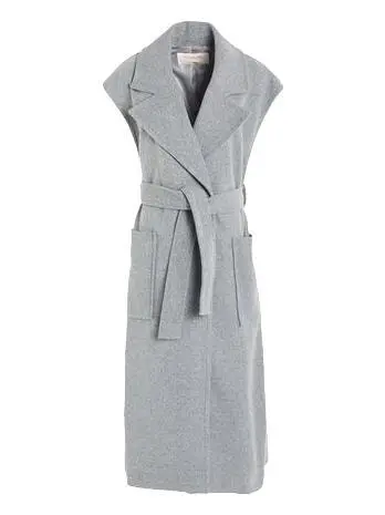 KAOS JEANS Belted Felt Coat - Grey