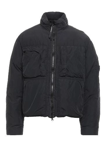 C.P. COMPANY Puffer Jacket With Detachable Hood - Black