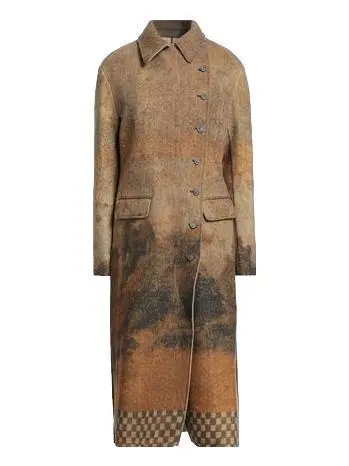 Masnada Double-breasted Wool-blend Coat - Beige