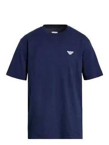 Emporio Armani T-shirt Size Organic Cotton - Navy