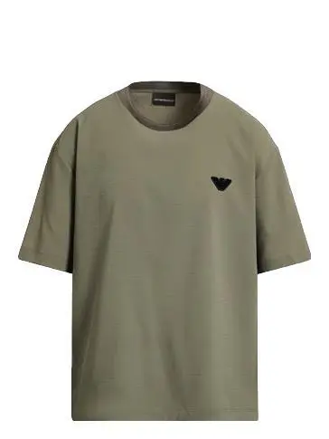Emporio Armani T-shirt Pastel Size Polyester, Elastane - Beige