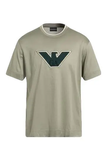 Emporio Armani T-shirt Size Lyocell, Cotton - Sage Green