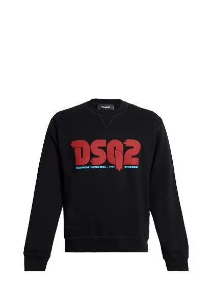 Dsquared2 Cotton Sweatshirt - Black