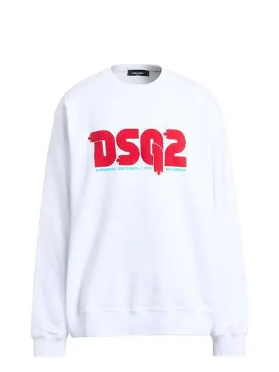 Dsquared2 Cotton Sweatshirt - White