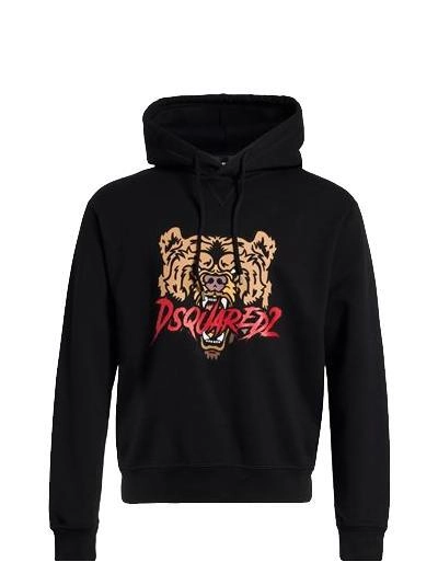 Dsquared2 Cotton-blend Fleece Sweatshirt - Black