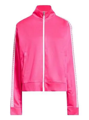 ICE PLAY Appliquéd Zip-up Sweatshirt - Pink