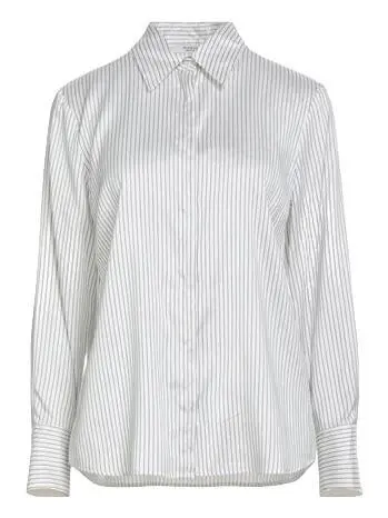Peserico Striped Embellished Shirt - Off White