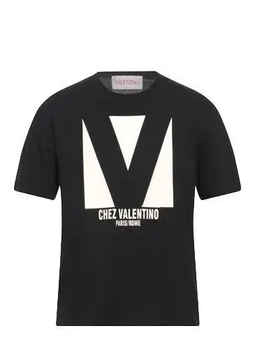 Valentino Garavani T-shirt Size Cotton - Black
