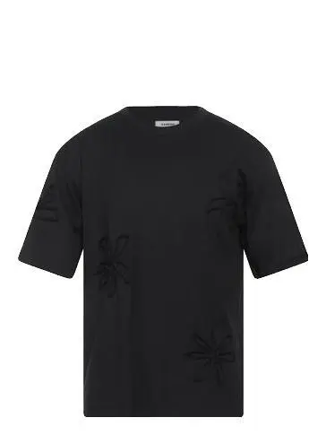 Sandro T-shirt Cream Size Cotton - Black