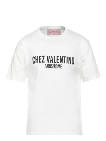 Valentino Garavani T-shirt Ivory Size Cotton - White