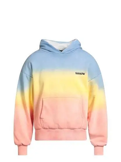 BARROW Light Cotton Tie-dyed Hoodie - Blue