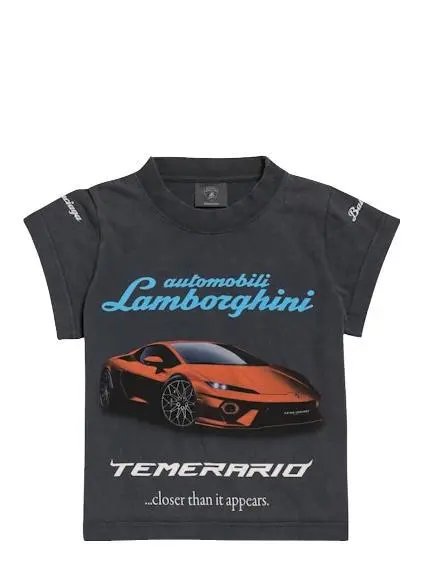 Balenciaga Automobil Lamborghini Shrunk T-shirt - Faded