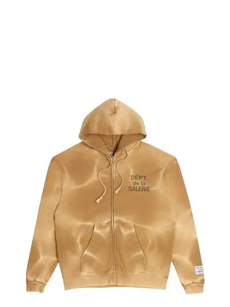 GALLERY DEPT. French Zip Hoodie - Tan