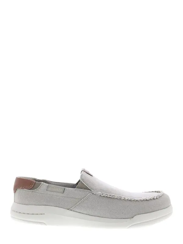 Clarks Driftlite Stepin Casual Shoe - Light Grey/combi