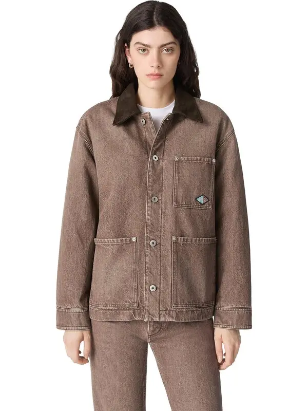 Bottega Veneta Denim Jacket - Brown