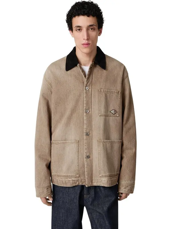 BOTTEGA  VENETA Denim Jacket - Brown