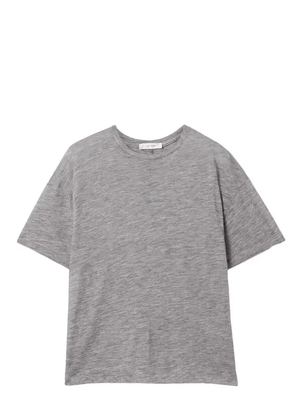 THE ROW Lila Cashmere T-shirt - Gray