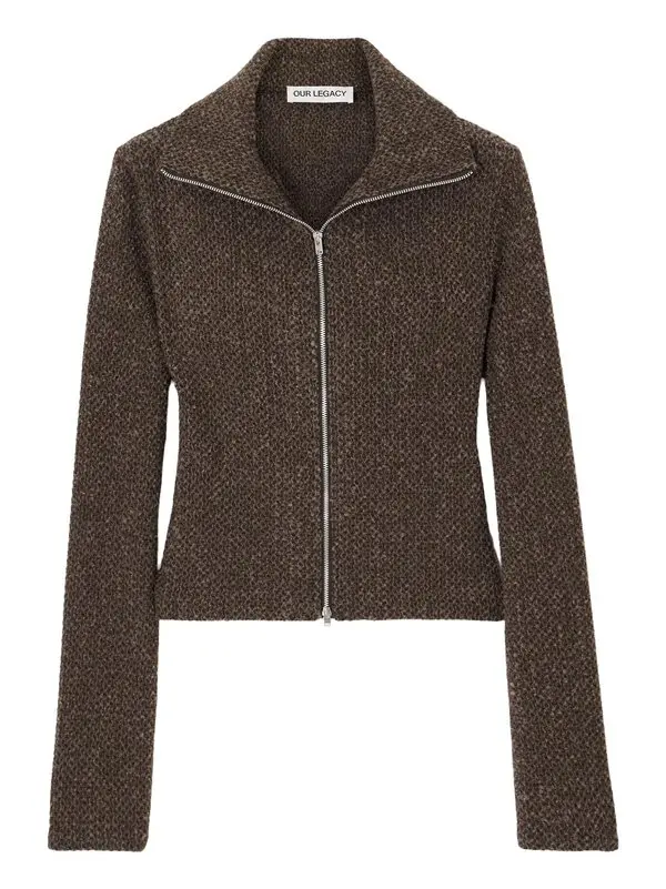 Our Legacy Woven Wool-blend Jacket - Brown