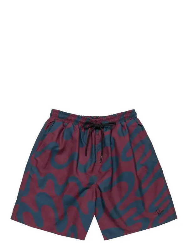 PARRA Splashed Swim Shorts - Purple