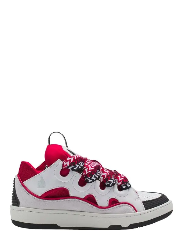 LANVIN Curb Low-top Sneakers - Red