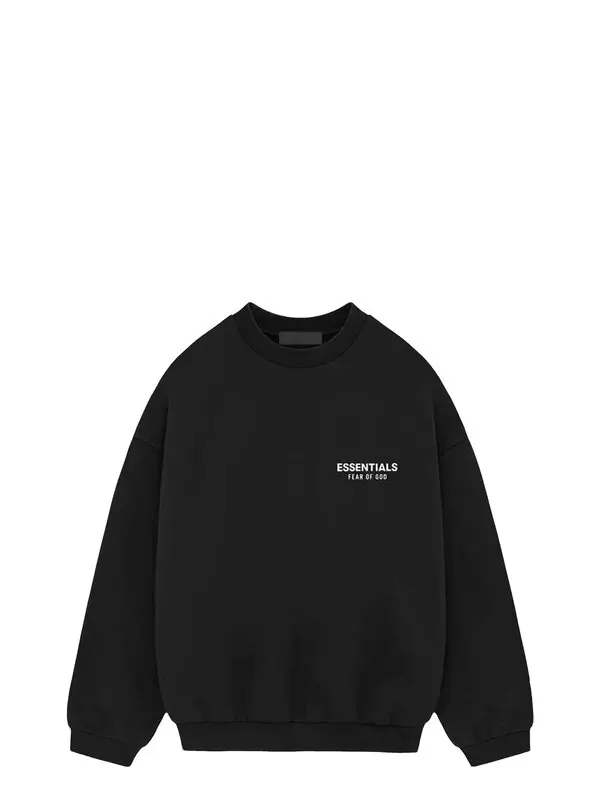 Fear Of God Fleece Crewneck - Black