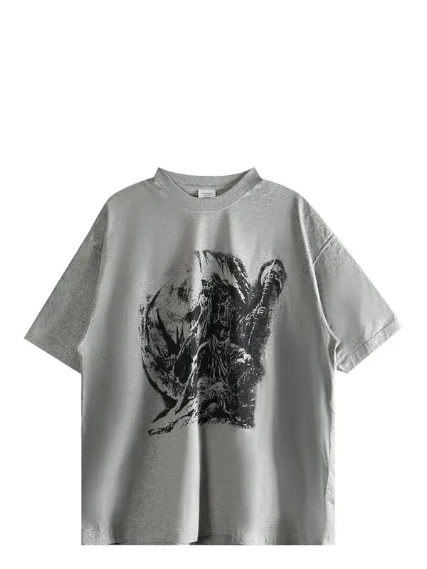 Vetements Goth Oversized T-shirt - Grey
