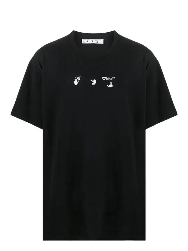 Off-White Mad Cat Over Tee - Green