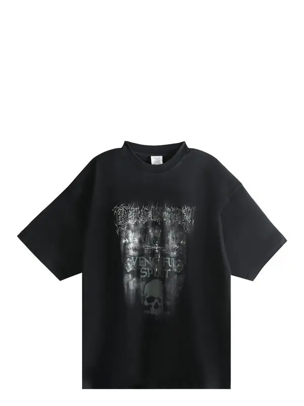 Vetements Vengeful Spirit Oversized T-shirt - Tan