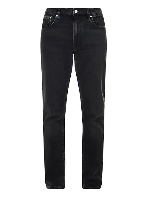 FRAME Modern Straight-leg Faded Denim Jeans - Vortex