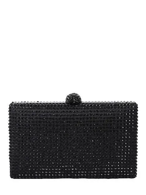 Kurt Geiger Kensington Woven Clutch - Black