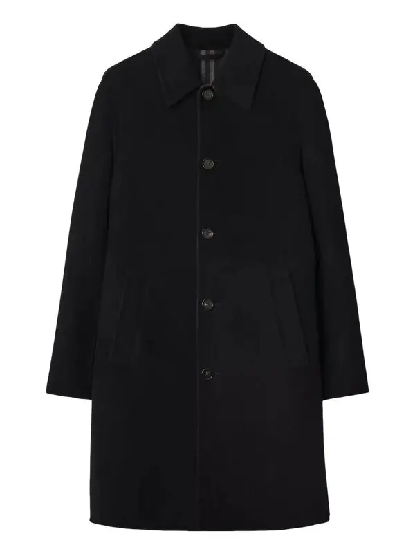 Burberry Wool Car Coat - Black