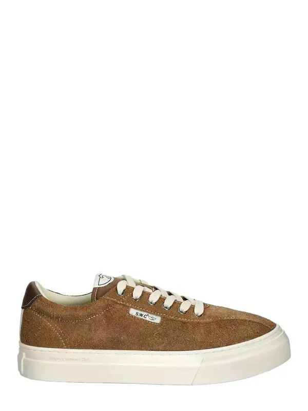 S.W.C STEPNEY WORKERS CLUB Dellow 02 Cup Sneakers - Brown