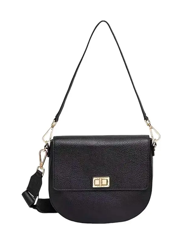 Geox Flavie Shoulder Bag - Black