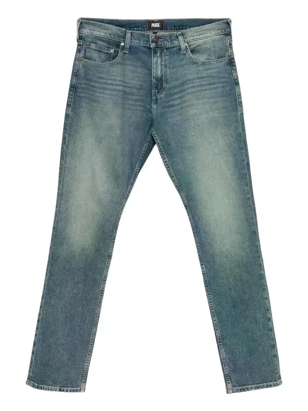 Paige Federal Straight Leg Jeans - Blue