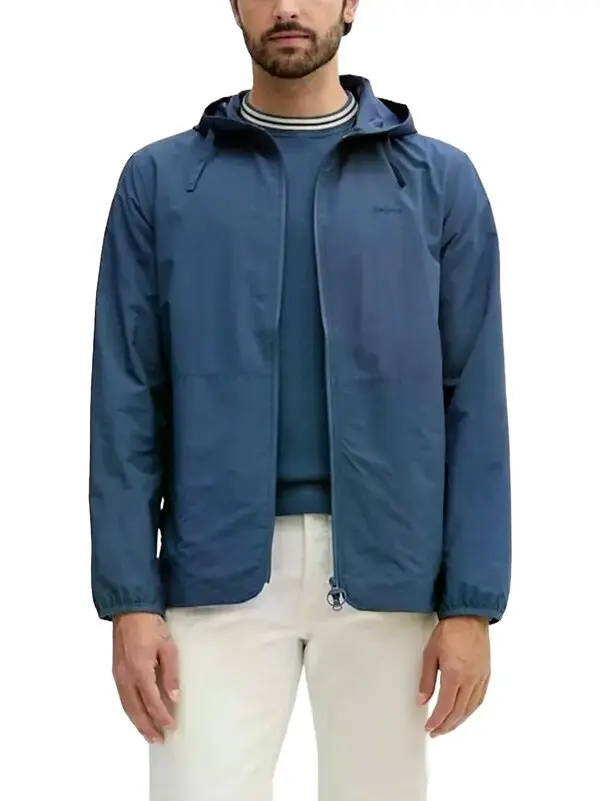 Barbour Hooded Jacket - Blue