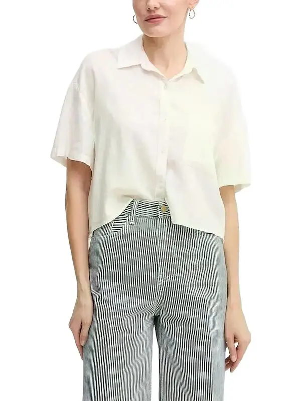 Dkny Chest-pocket Shirt - Neutrals