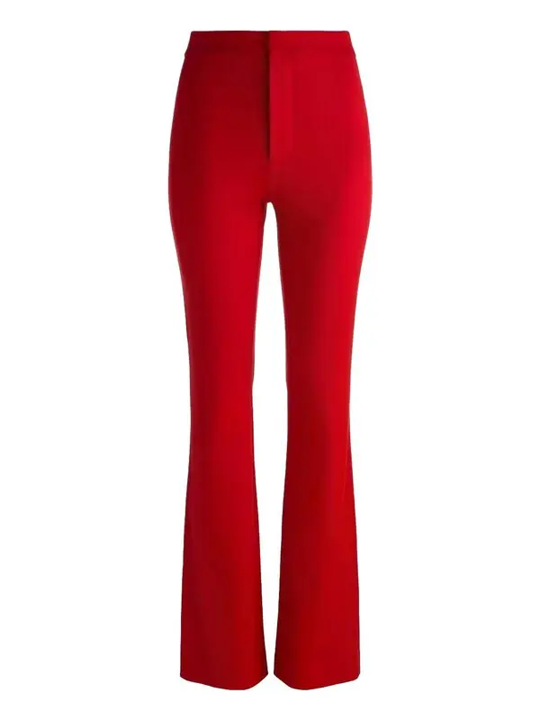 Alice + Olivia Ronnie High-rise Trousers - Red