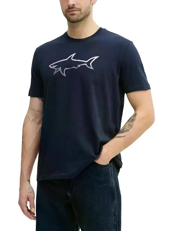 Paul & Shark Shark Logo T-shirt - Blue