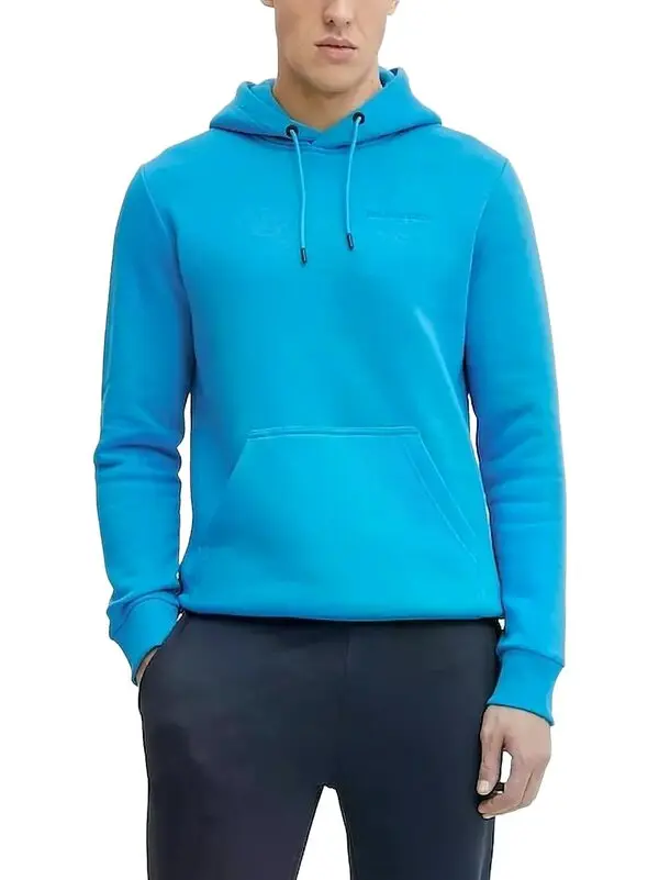 PEAK PERFORMANCE Embroidered-logo Hooded Sweater - Blue